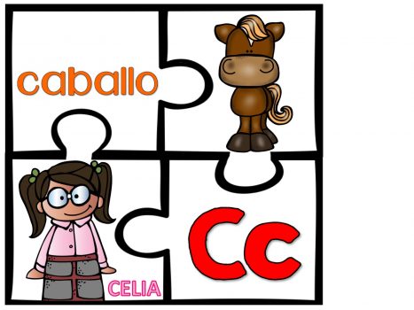 ABECEDARIO PUZZLE ANIMALES Y NOMBRES -Orientacion Andujar