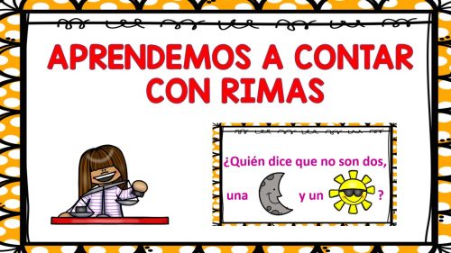 Aprendemos a contar los números del 1 al 10 con rimas divertidas en ...