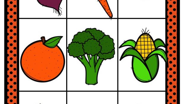 CARTAS DE LOTERÍA para trabajar frutas y verduras (10) - Orientación ...
