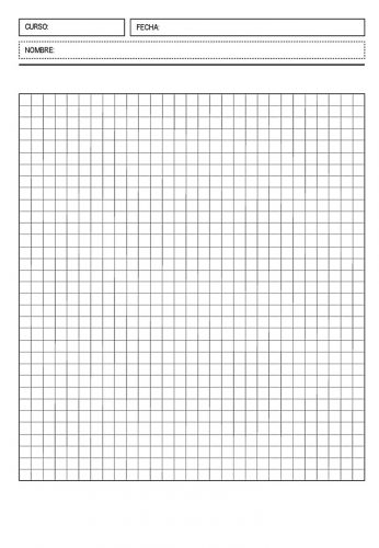 Colección plantillas de escritura de diferentes pautas y cuadriculas 20 ...