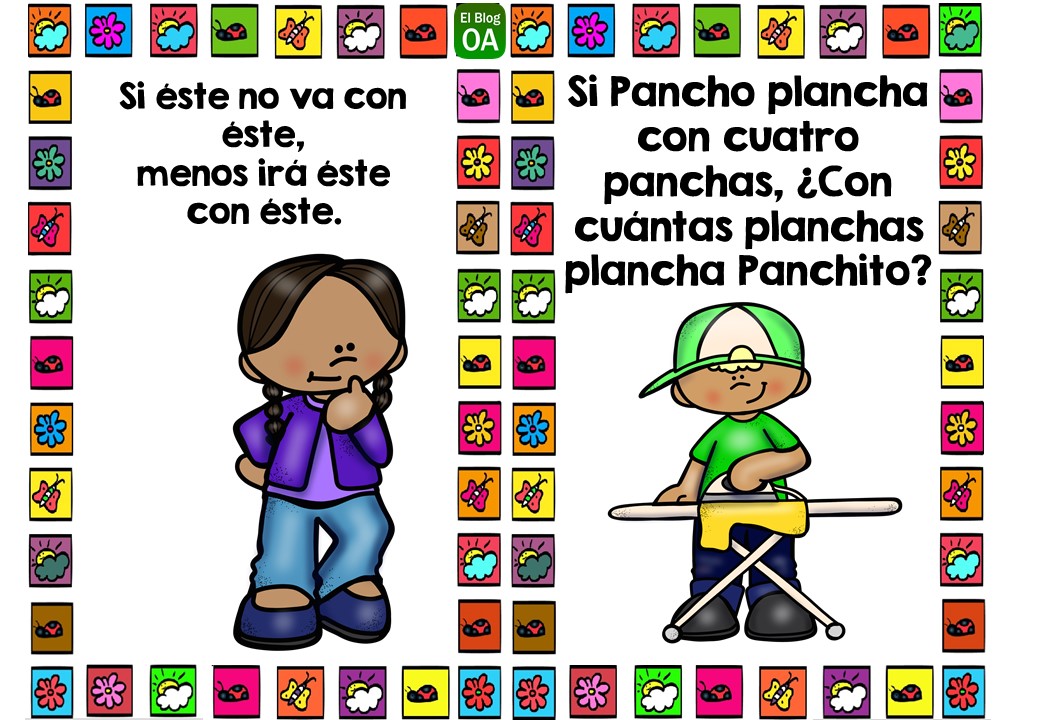 Colección de trabalenguas con imágenes divertidos para niños y niñas ...