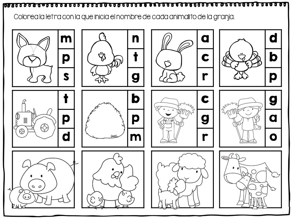 MOTRICIDAD FINA CON LOS ANIMALES DE LA GRANJA (21) - Orientación ...