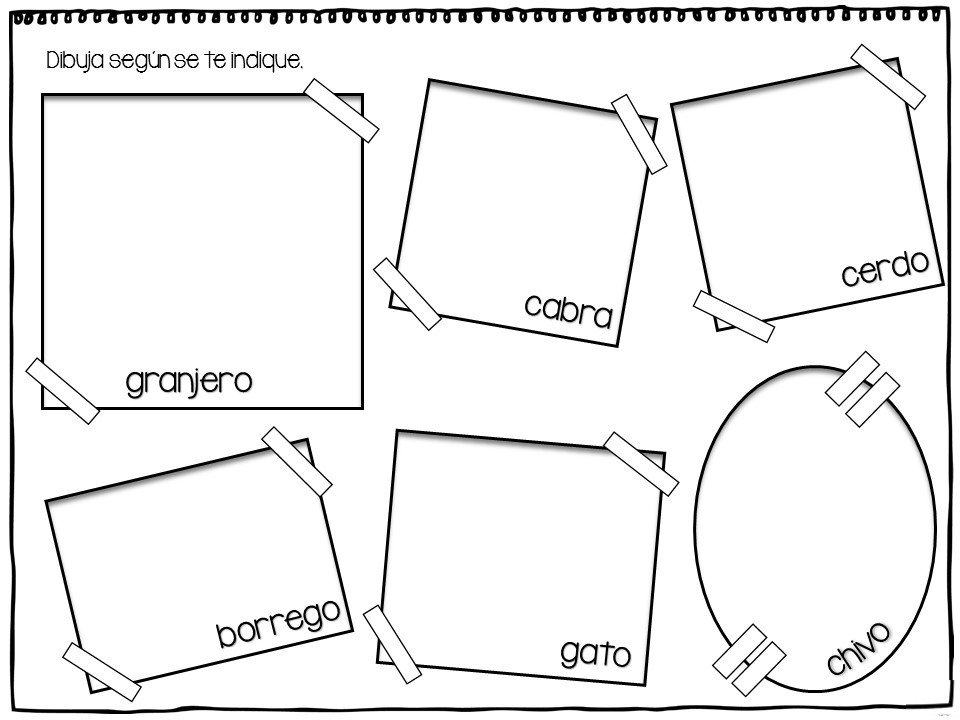 MOTRICIDAD FINA CON LOS ANIMALES DE LA GRANJA (23) - Orientación ...