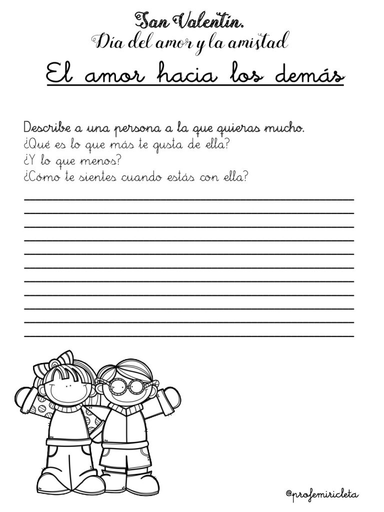 DÍA DEL AMOR Y LA AMISTAD Profe Miricleta -Orientacion Andujar