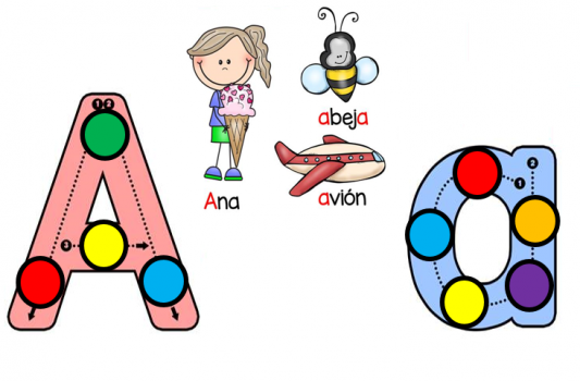 Trabajamos la direccionalidad de letras con pompones editable ...