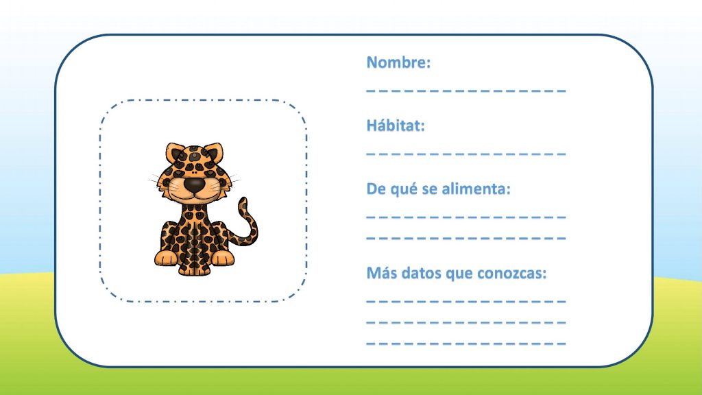 Mi librito de animales -Orientacion Andujar