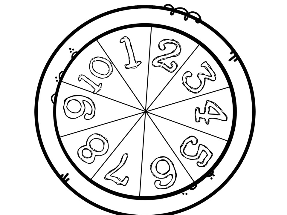 Ruletas matemáticas para trabajar los números del 1 al 10 -Orientacion ...
