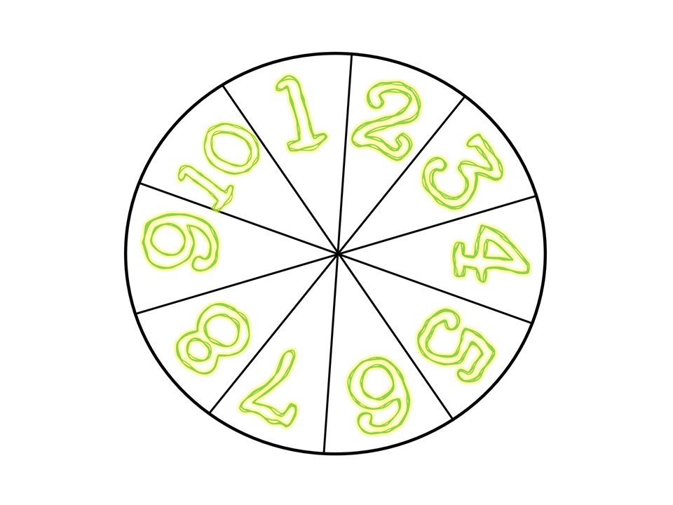 Ruletas matemáticas para trabajar los números del 1 al 10 -Orientacion ...