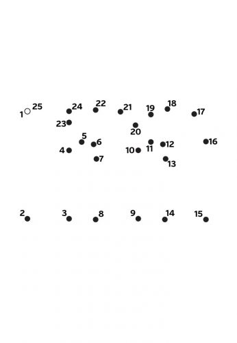 Trabajamos la atención uniendo puntos y aprendemos todas las letras ...