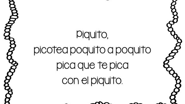 COLECCIÓN DE TRABALENGUAS CORTOS PARA INFANTIL (14) - Orientación ...