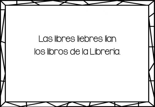 COLECCIÓN DE TRABALENGUAS CORTOS PARA INFANTIL -Orientacion Andujar