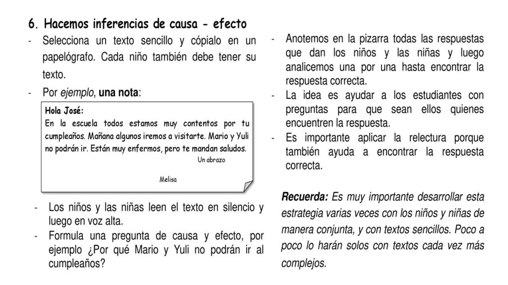 ESTRATEGIAS DE COMPRENSIÓN LECTORA QUE TENEMOS QUE DESARROLLAR EN LA ...