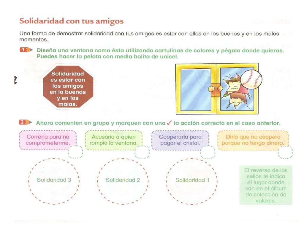 Interesante libro de actividades para trabajar los valores con los más ...
