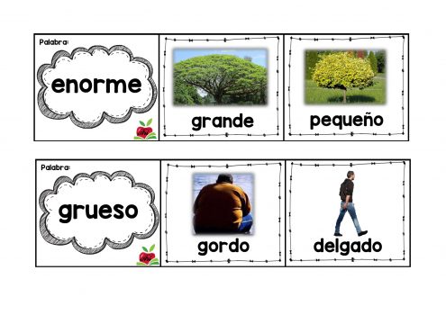 Actividades para trabajar sinónimos y antónimos dejamos plantilla ...