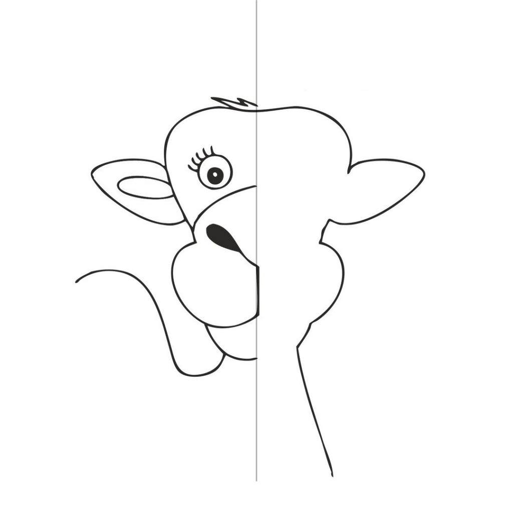 Trabajamos la lateralidad con etas fichas de simétricos de animales ...