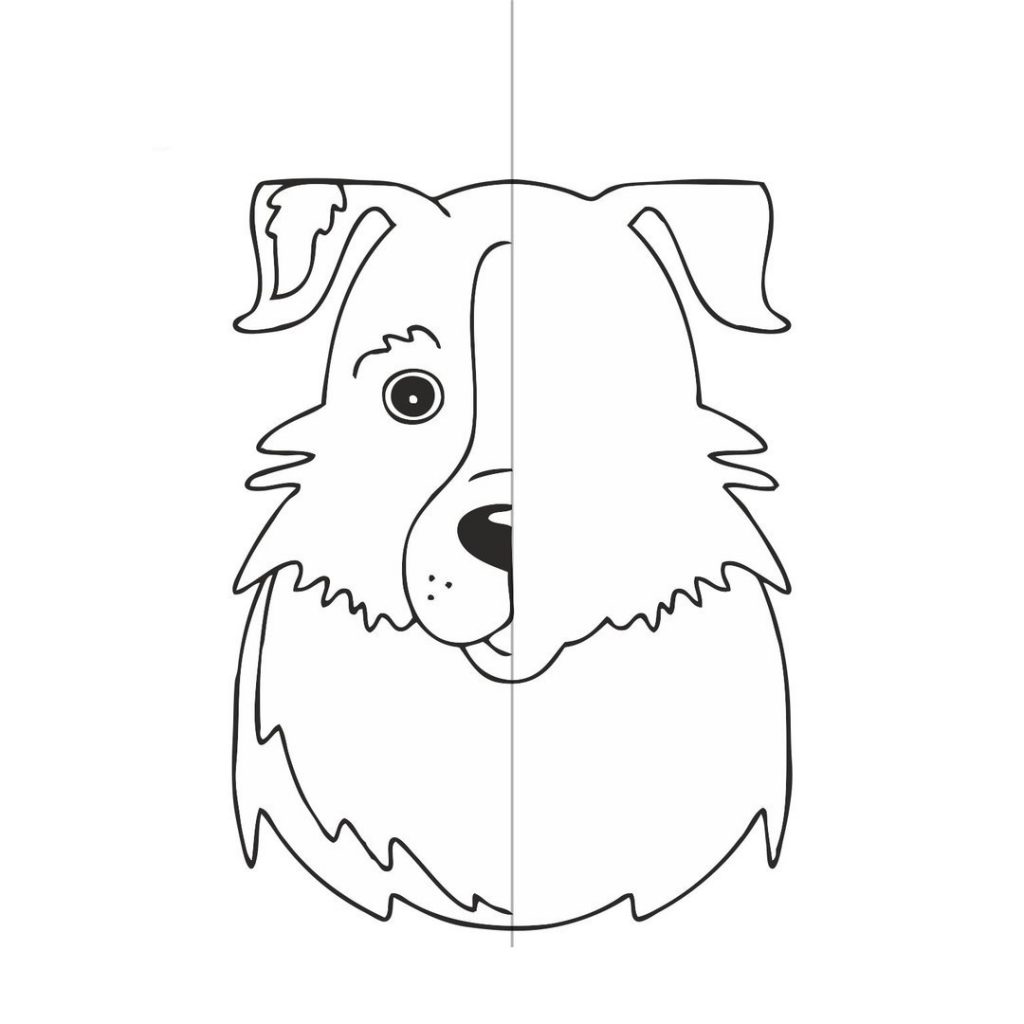 Trabajamos la lateralidad con etas fichas de simétricos de animales ...