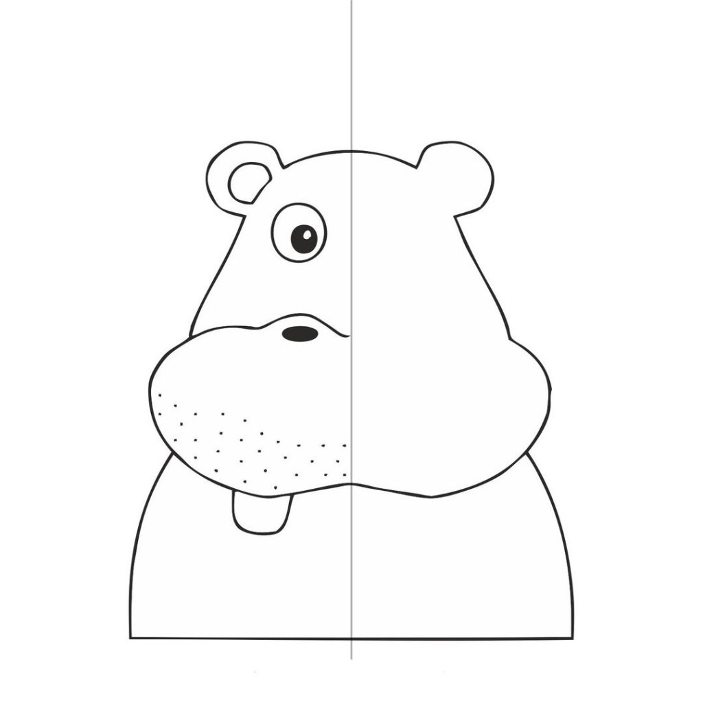 Trabajamos la lateralidad con etas fichas de simétricos de animales ...