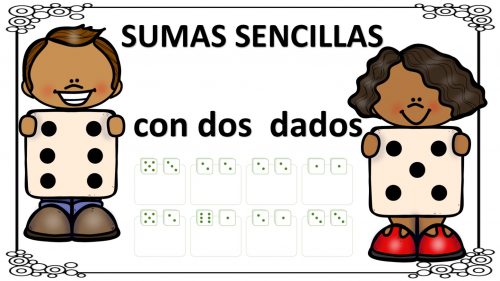 Divertidas sumas con dados para repasar este verano - Orientacion Andujar