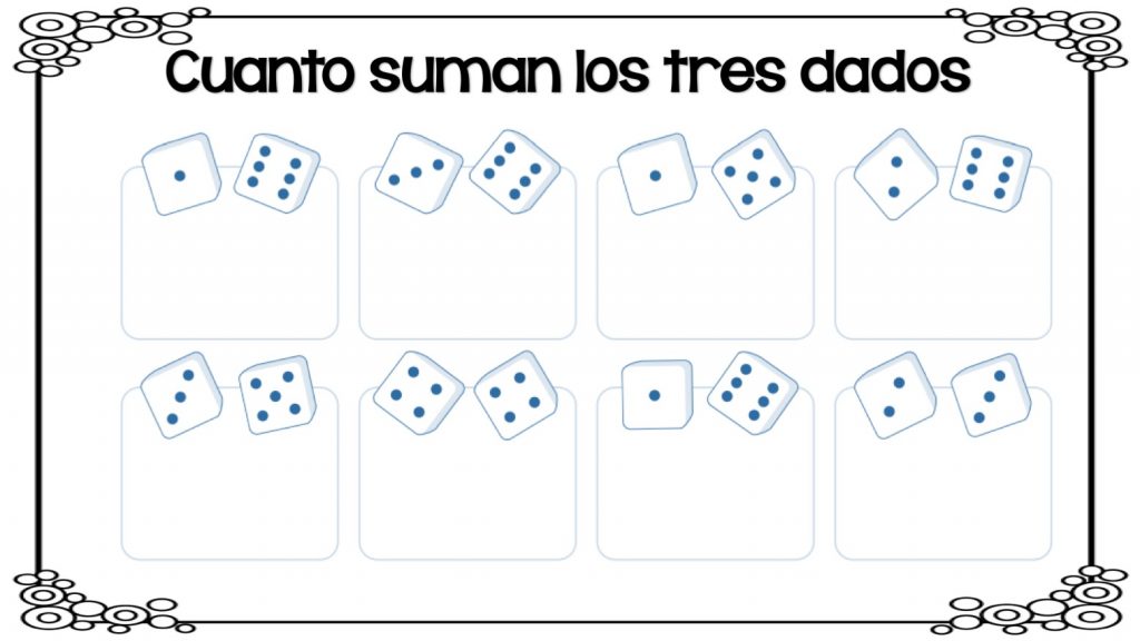 Divertidas sumas con dados para repasar este verano - Orientacion Andujar