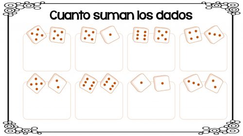 Divertidas sumas con dados para repasar este verano - Orientacion Andujar