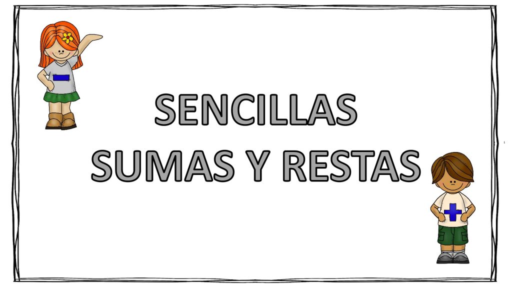 Sumas y restas sencillas en tablas -Orientacion Andujar