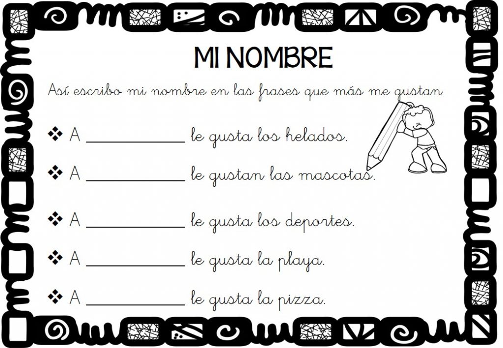 Conjunto de Actividades para el primer día de clase trabajamos nuestro ...