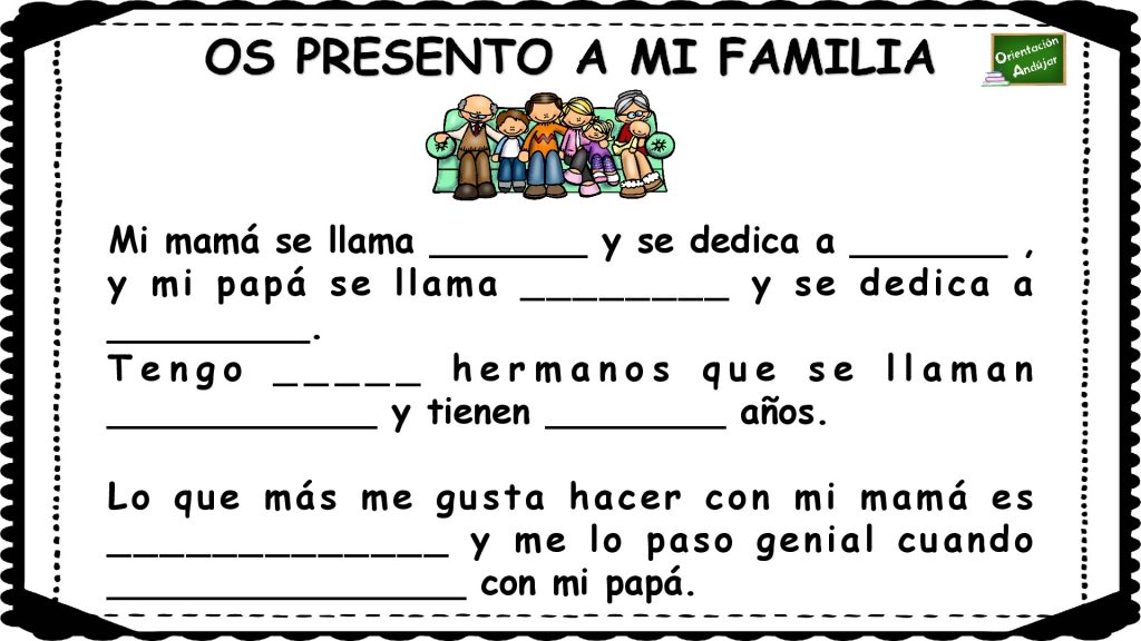 Fichas para conocerse los primeros días de clase: ¡TODO SOBRE MÍ ...