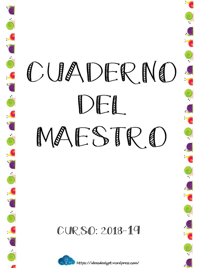 Cuaderno del profesor maestro/a de PT y AL por IdeasdeALyPT ...