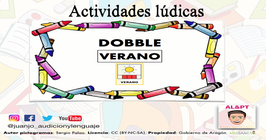 Famoso y divertido juego “Dobble”, con 57 cartas sobre vocabulario del ...