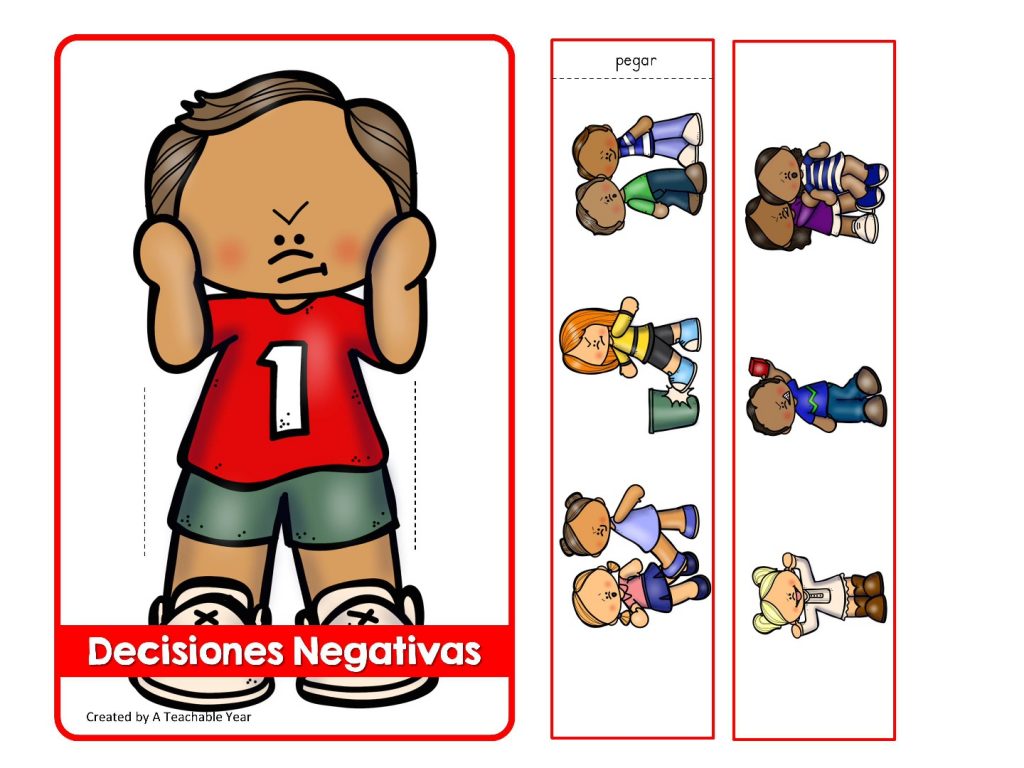 Manipulativos Juega y dilo Trabajamos la conducta decisiones positivas ...