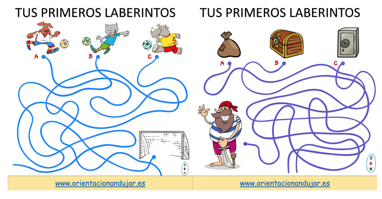 LABERINTOS DESTACADA - Orientación Andújar - Recursos Educativos