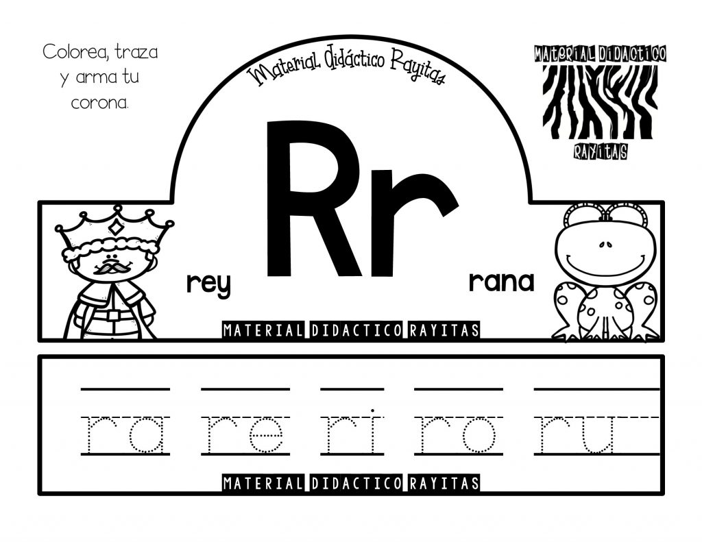ABC CORONAS MI PRIMERA ACTIVIDAD DE CLASE infantil y primer grado de ...