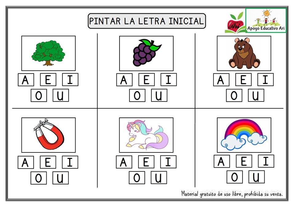 Conciencia fonológica reconocemos las vocales 11 - Orientación Andújar ...