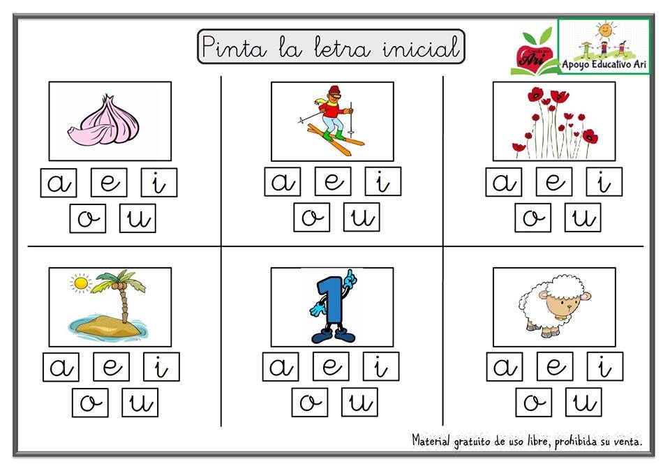 Conciencia fonológica reconocemos las vocales 9 - Orientación Andújar ...