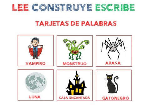 LEE CONSTRUYE ESCRIBE ESPECIAL HALLOWEEN -Orientacion Andujar