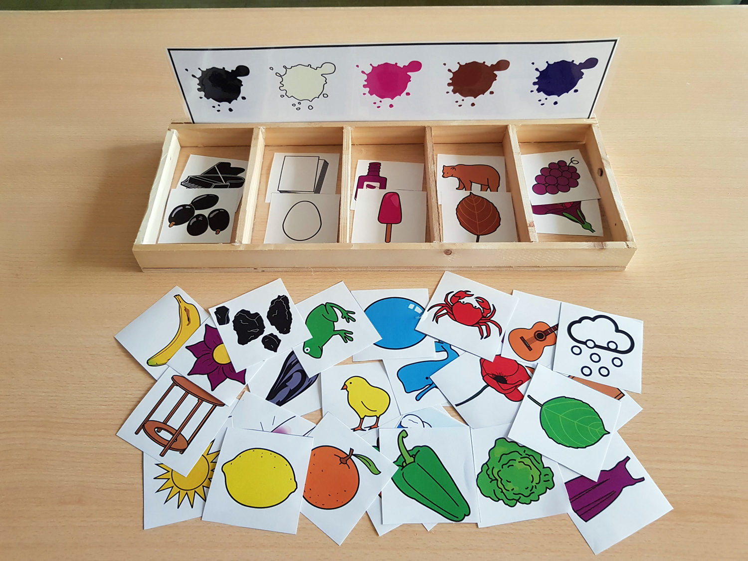 Materiales_TEACCH_Clasificacion_colores_pictogramas_ARASAAC_2 ...