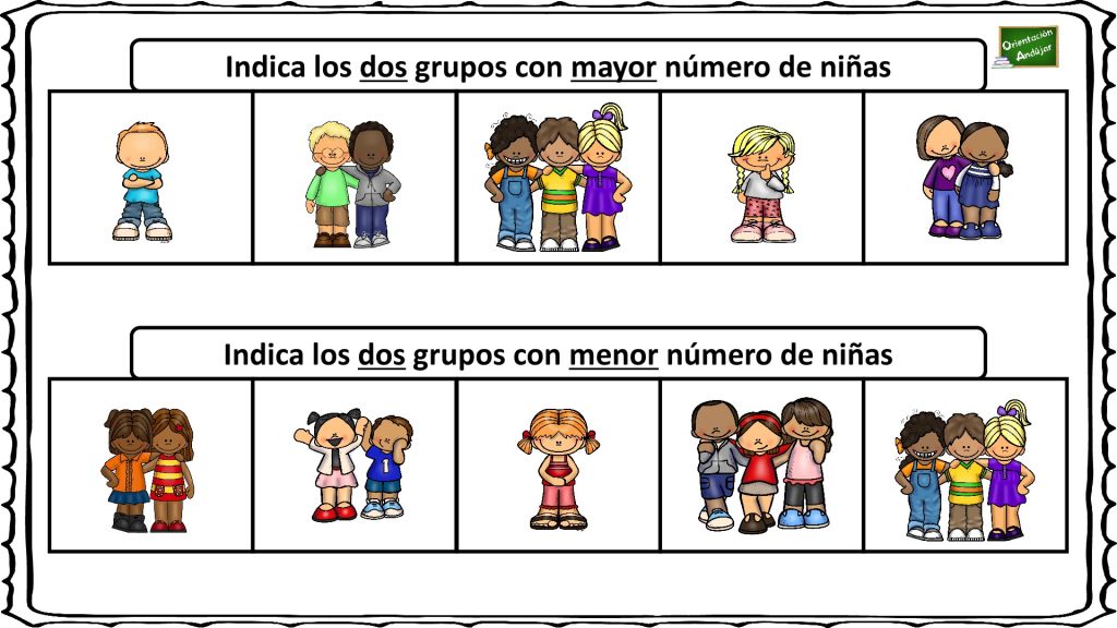 Actividad Matemática Conteo De Objetos En Diferentes Grupos Orientacion Andujar 