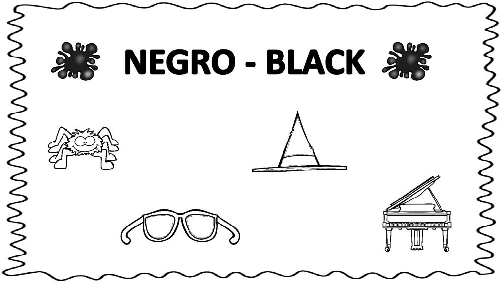 Mi librito de colores: Aprendemos los colores en español e inglés y ...