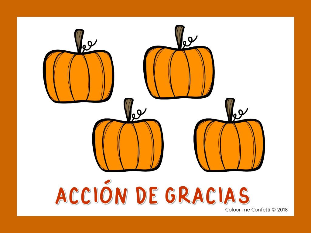 Actividades Acción de gracias conteo y subitización ABN -Orientacion ...