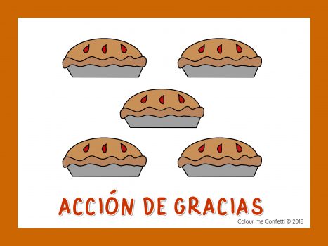Actividades Acción de gracias conteo y subitización ABN -Orientacion ...