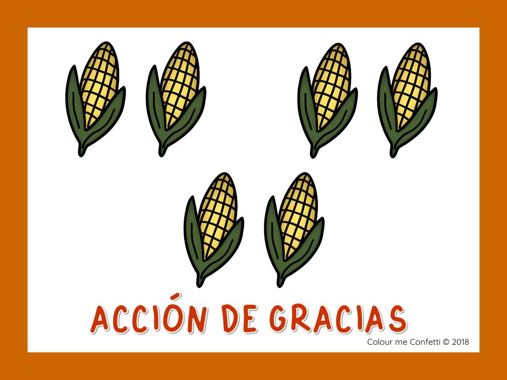 Actividades Acción de gracias conteo y subitización ABN -Orientacion ...