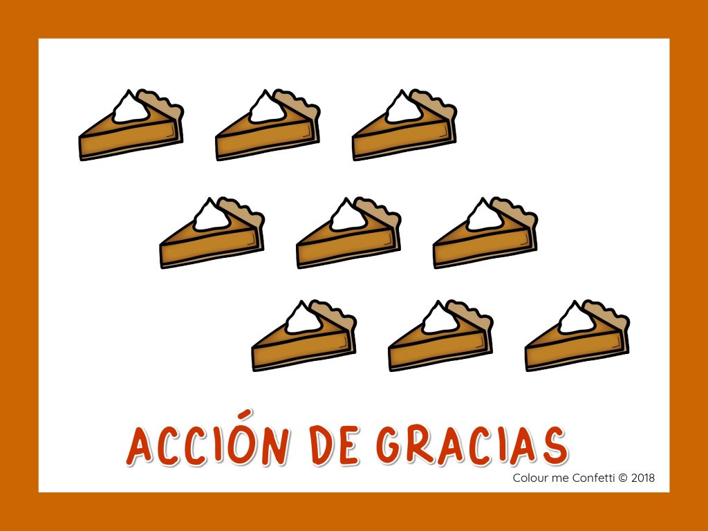 Actividades Acción de gracias conteo y subitización ABN -Orientacion ...