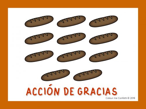 Actividades Acción de gracias conteo y subitización ABN -Orientacion ...