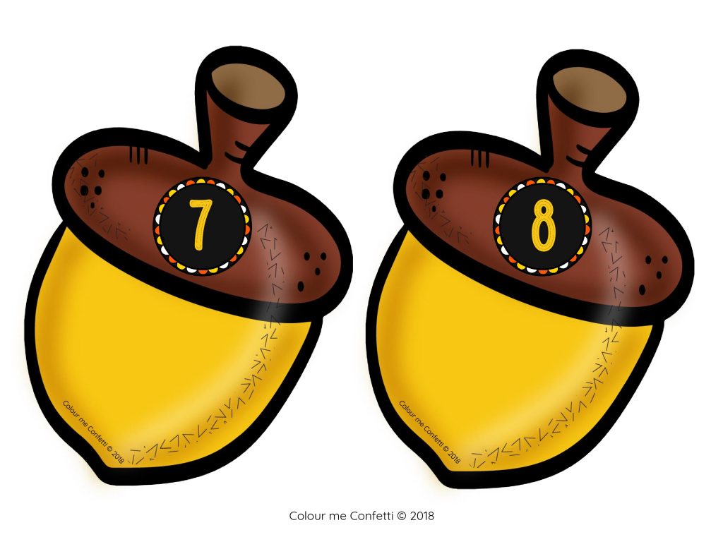 Actividades Acción de gracias conteo y subitización ABN -Orientacion ...