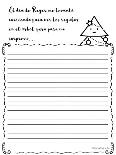 Nuevas fichas de escritura creativa especial navidad de @tocafrances ...