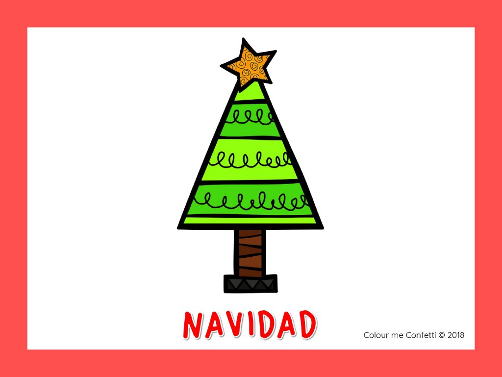 Subitización especial Navidad por Colour me Confetti -Orientacion Andujar
