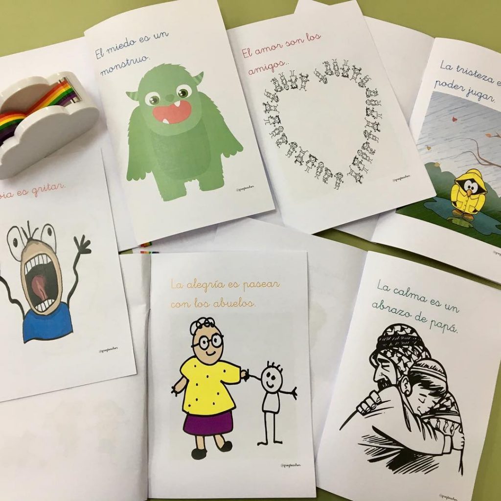 6 fantásticos minilibros para trabajar las emociones por @gregteacher ...
