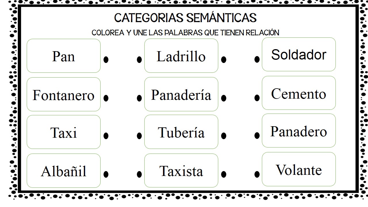 Estimulación cognitiva relacionamos categorias semánticas (12 ... Estimulación cognitiva relacionamos categorias semánticas (12 ...