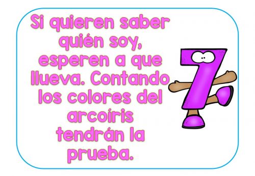 Super adivinanzas de los números -Orientacion Andujar