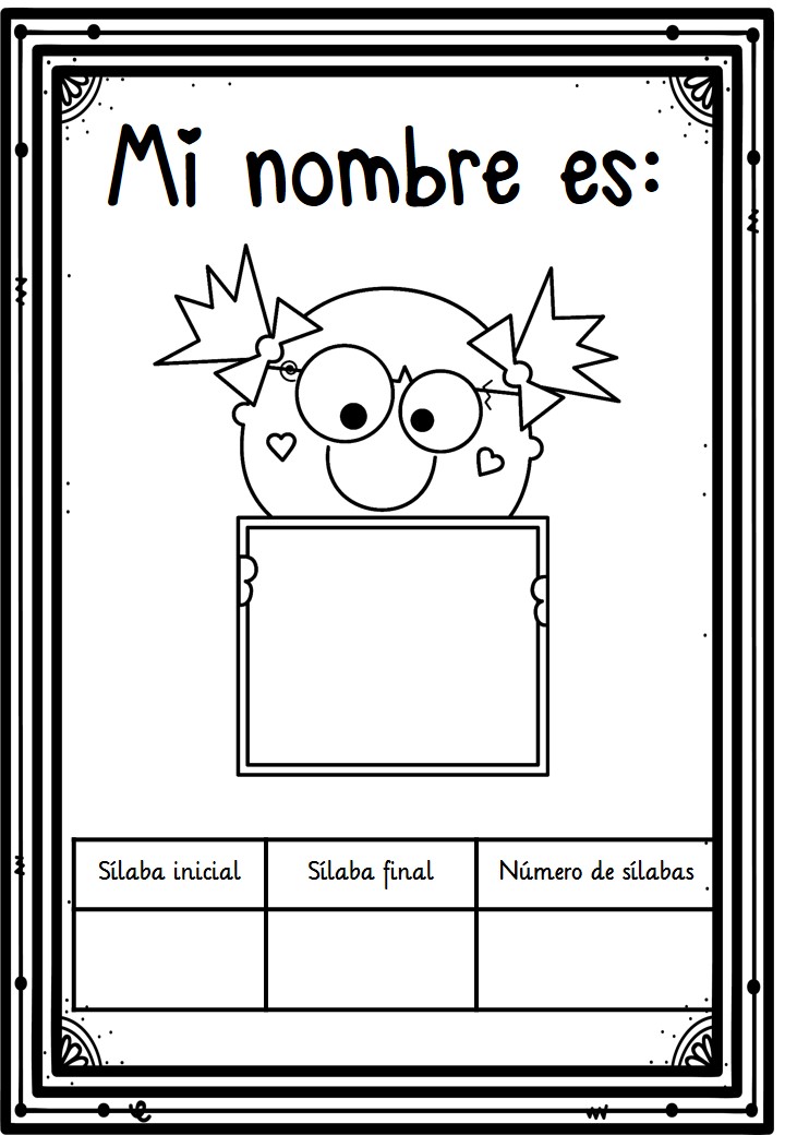 escribo mi nombre y cuento sílabas (19) - Orientación Andújar ...